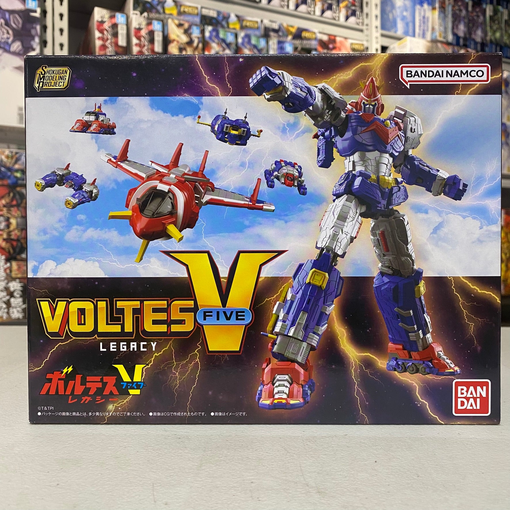 Voltes V Legacy (Regular Ver) – G-16 Base Hobby Store